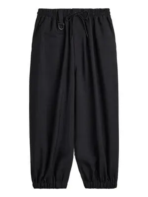 Y3 Cuffed Suit Pants - Black