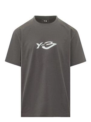 Y3 Logo Long-sleeve T-shirt - Greyfive