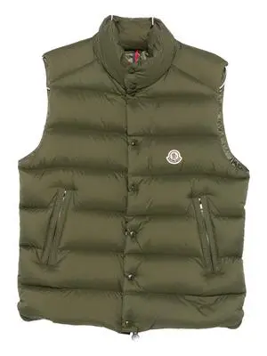 Moncler Polyamide Quilted Vest - Olive