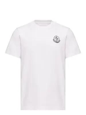 Moncler Cotton Short Sleeve T-shirt - White