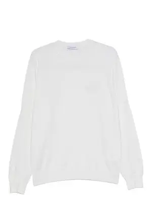 GIVENCHY GIVENCHY Crew Neck Sweater With Cuff Button Tabs