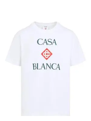 Casablanca Classic Logo T-shirt - White