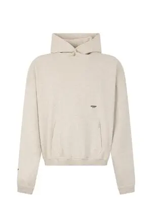 REPRESENT Minimal Logo Hoodie - Beige