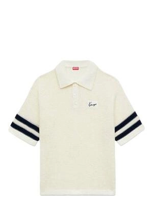 KENZO Kenzo Men's Cotton Crochet Polo