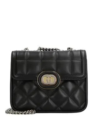 Gucci Quilted Chain Shoulder Bag - Black
