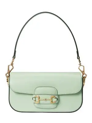 Gucci GUCCI Horsebit Shoulder Bag Trop.sage