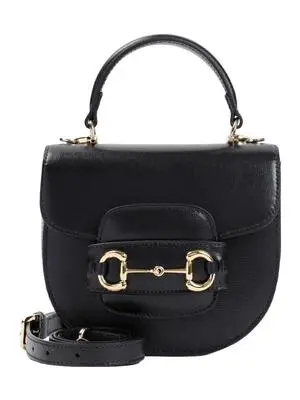 Gucci Michel Hobo Bag With Signature Hardware - Black