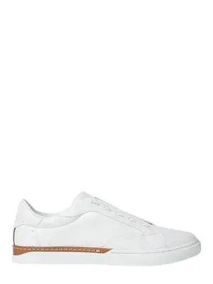 Fendi Mix Vitello Leather Sneakers - Biantabner