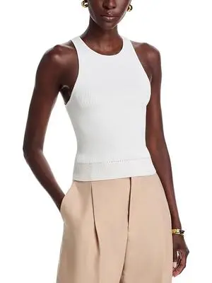 TOCCIN Avery Racer Tank Top - Optic
