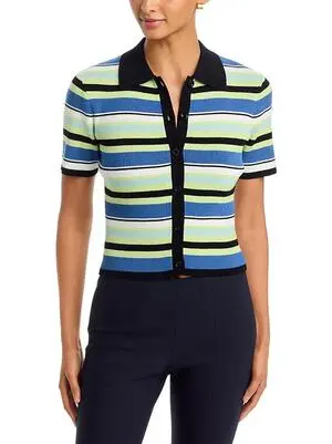 TOCCIN Shae Button Front Polo Shirt - Ockem