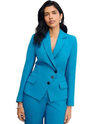 The Fold All Year Wool Belmont Jacket - Blue