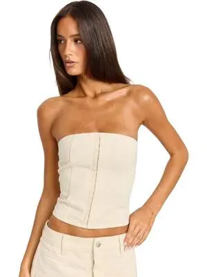 SASHA THERESE Elira Bustier - Cream