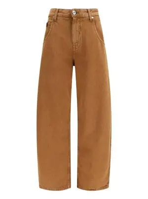 Jacob Cohen Jacob Cohen Lila Wide-Leg Jeans Brown