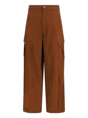 PINKO Pinko Crinkled Cargo Trousers