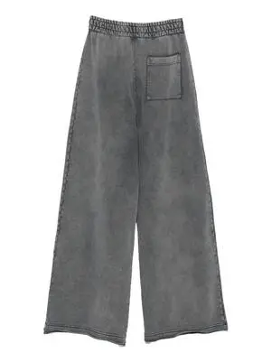 HAIKURE Faded Wide-leg Track Pants - Grey