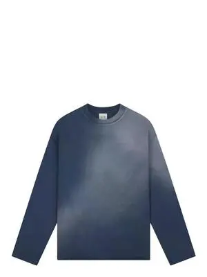 ARTE ANTWERP Logo Print Faded Effect Sweater - Blue