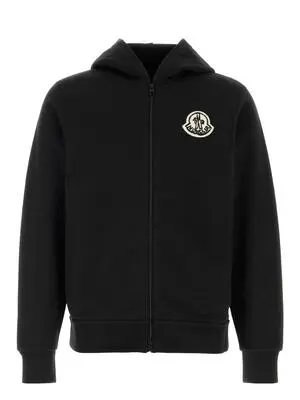 Moncler Cotton Sweatshirt - Black