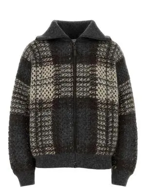 BRUNELLO CUCINELLI BRUNELLO CUCINELLI Embroidered Mohair Blend Cardigan
