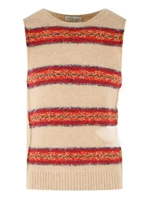 Dries Van Noten Manado Vest - Cream
