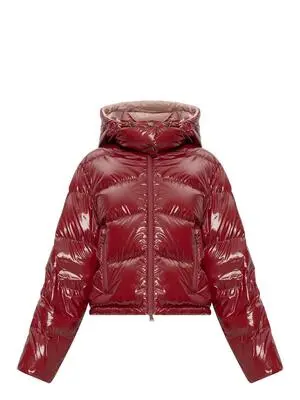 Moncler Niveole Short Down Jacket - Red