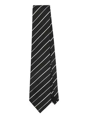 Saint Laurent Cravatta - Black
