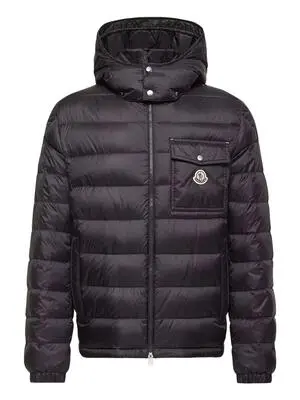 Moncler Verith Hooded Short Down Jacket - Blue