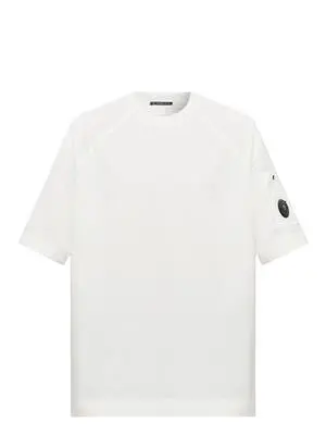 C.P. COMPANY Lens Short Sleeve T-shirt - White