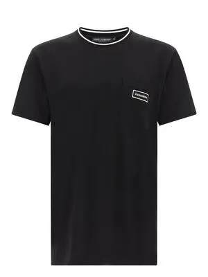 Dolce & Gabbana Logo Pocket T-shirt - Black