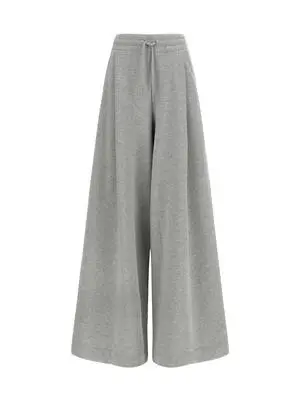 Dries Van Noten Hadium Cotton Mélange Jersey Pants - Gray