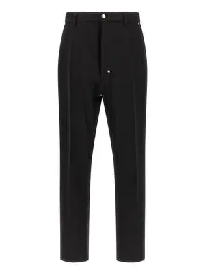 Rick Owens Joris Straight Leg Trousers - Black