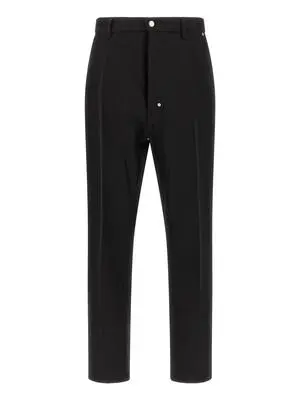 Rick Owens Joris Straight Leg Trousers - Black