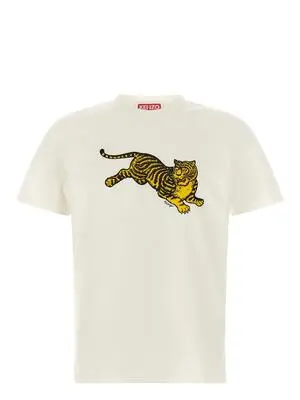 Kenzo Jumping Tiger' T-shirt - White