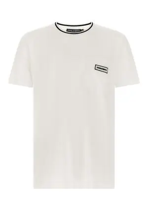 Dolce & Gabbana Logo Pocket T-shirt - White