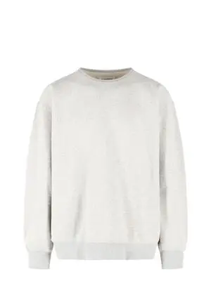MAISON MARGIELA Ecru Cotton Sweatshirt - Gray