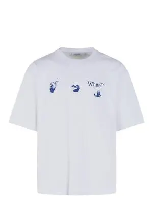 Off-White Bacco Arrow' Cotton T-shirt - White