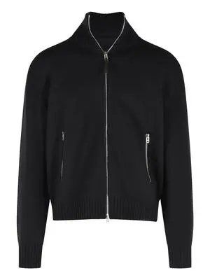 TOM FORD Virgin Wool Cardigan - Black