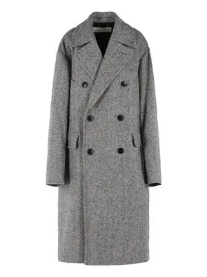 Dries Van Noten DRIES VAN NOTEN Grey Wool Coat Gray