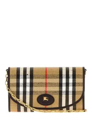 Burberry Printed Canvas Highlands Wallet - Multicolor