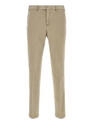 PT TORINO Cotton-blend Trousers - Nude