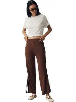 Daily Practice Sport Stripe Track Pants - Chocolate