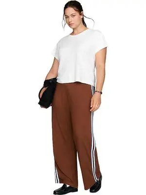 Daily Practice Daily Practice Sport Stripe Track Pants Chocolate