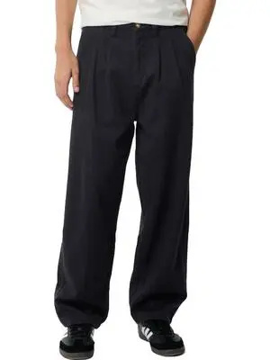 Rip Curl Rip Curl Disorder Twill Wide Leg Pants Washed Black