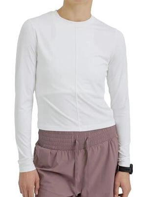 PRUZAN Pruzan Super Soft Fitted Long-Sleeve Top Salt