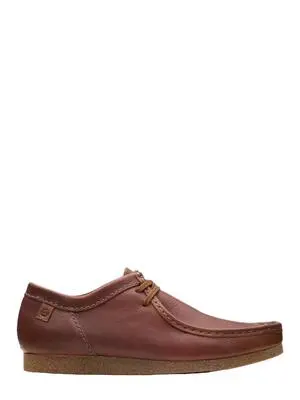 Clarks Hacre Ii Run Leather Desert Boots - Brown