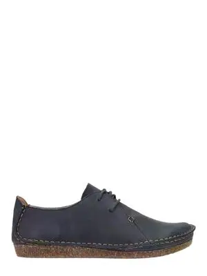 Clarks Janey Mae Shoes - Blue