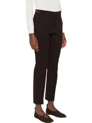 Max Mara Tailored Pants Mxmacino - Black
