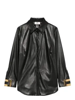 Elisabetta Franchi Button-up Shirt - Black
