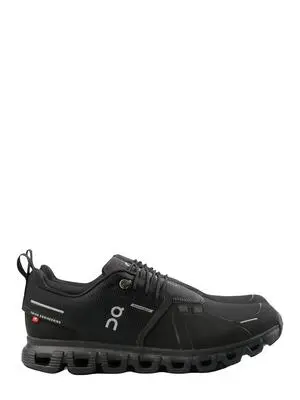 On 6 Waterproof Lace-up Athletic Sneakers - Black