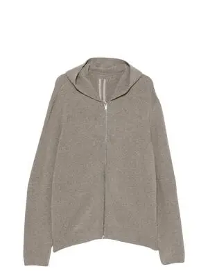 Rick Owens Zipped Hoodie - Gray