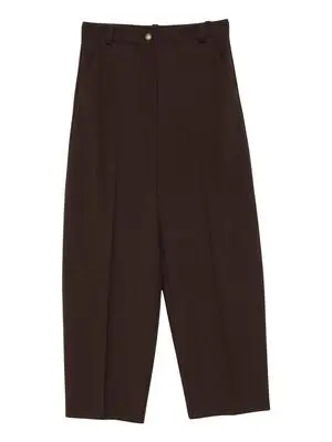 Pinko Diagonal Pants Balbino - Brown